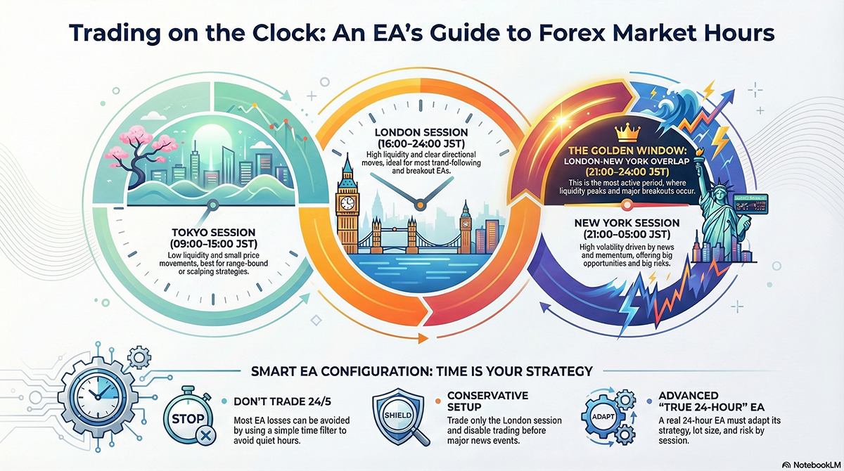 Forex Market Hours Explained: When Your EA Should Trade — and When It ...
